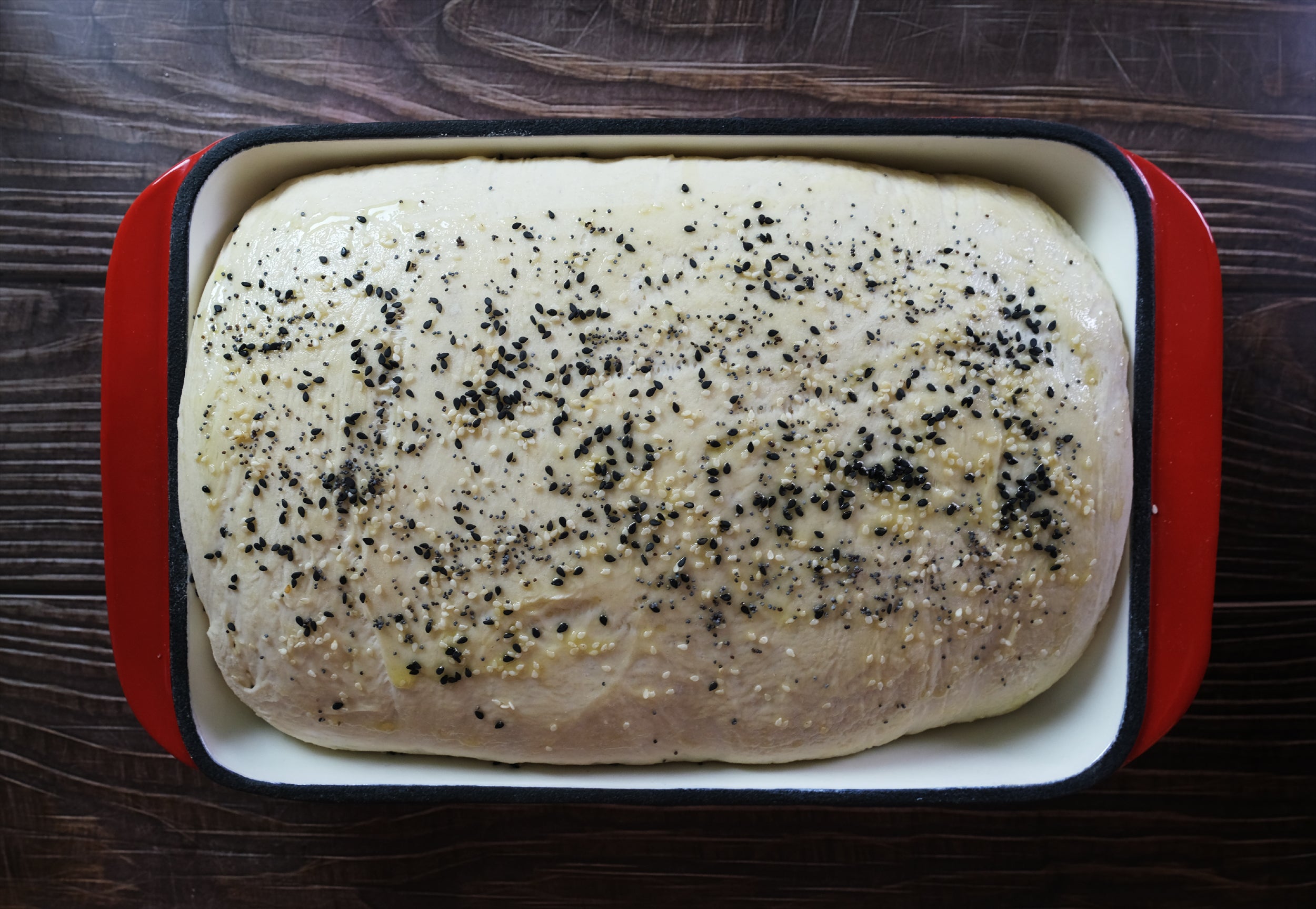 Homemade Bread in an Enameled Cast Iron Roasting Pan – Crucible Cookware