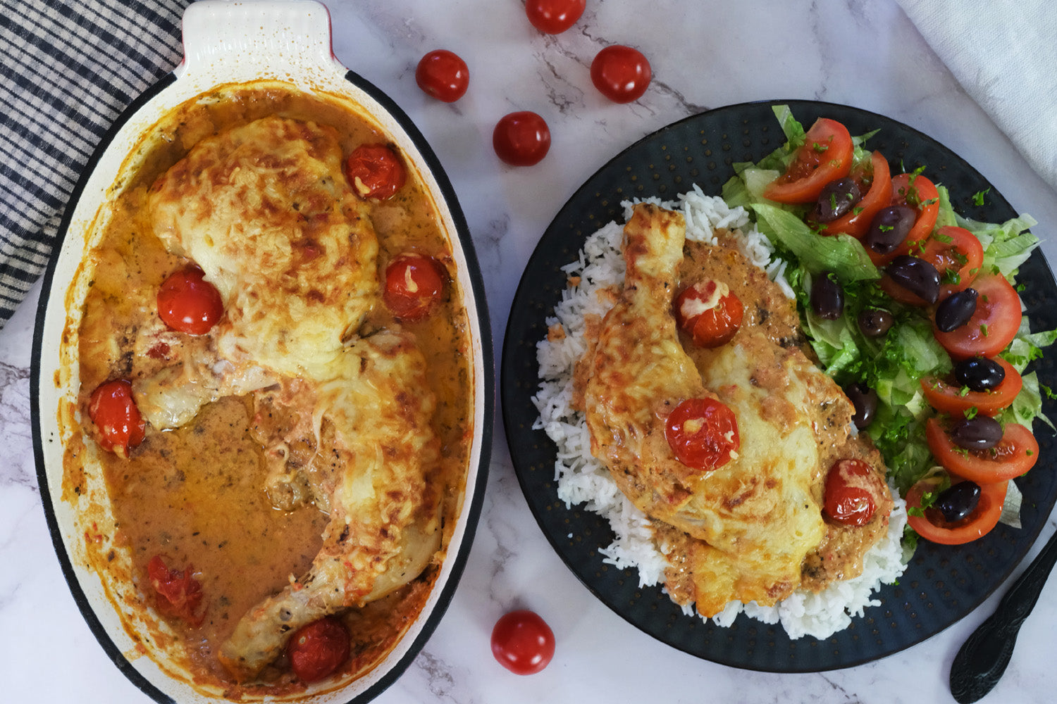 Ajvar Relish Chicken Gratin – Crucible Cookware
